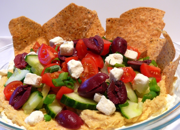 Layered Greek Dip - Noble Pig