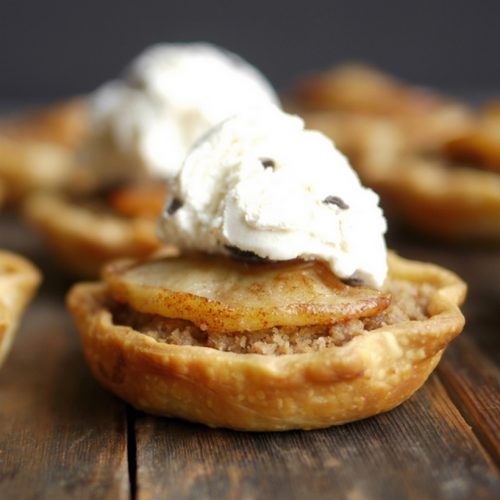 Mini Apple Crumble Pies - Noble Pig