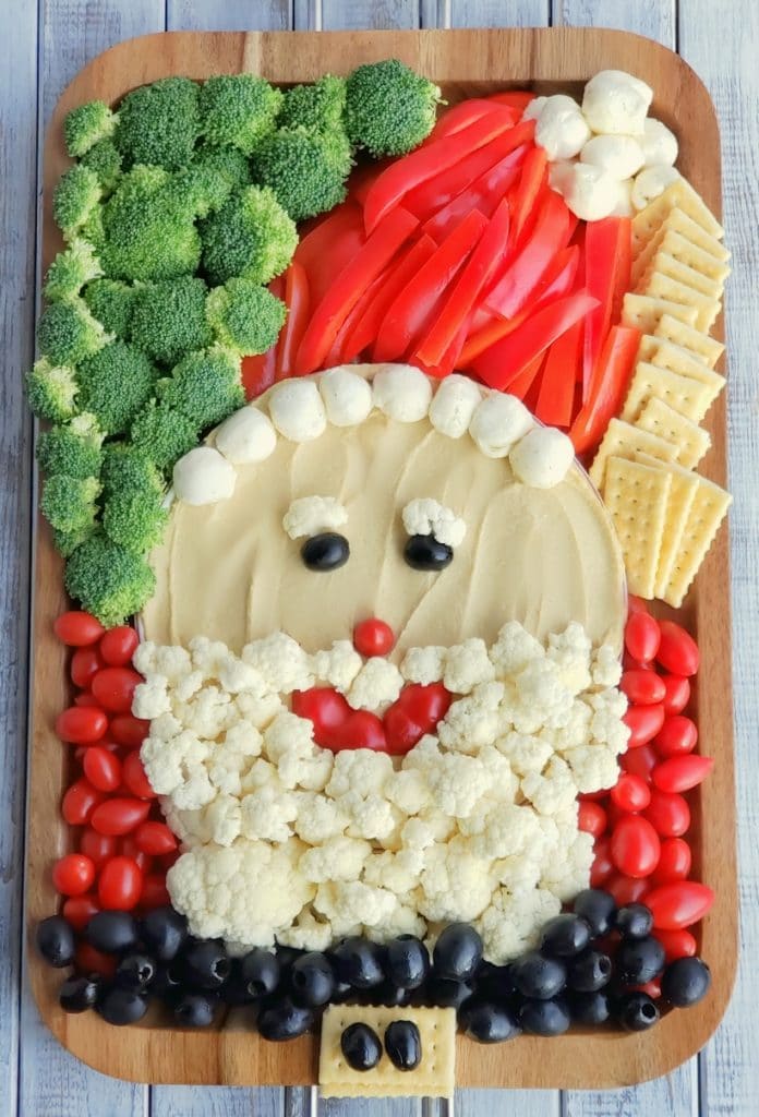 Santa Snack Board