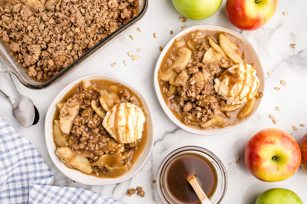 Butterscotch Apple Crisp