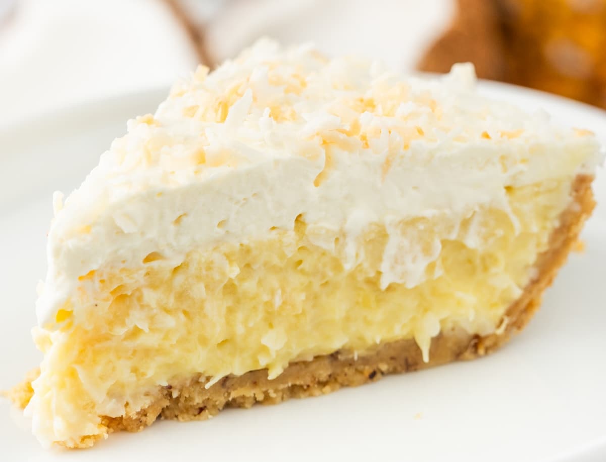 Pineapple Coconut Cream Pie