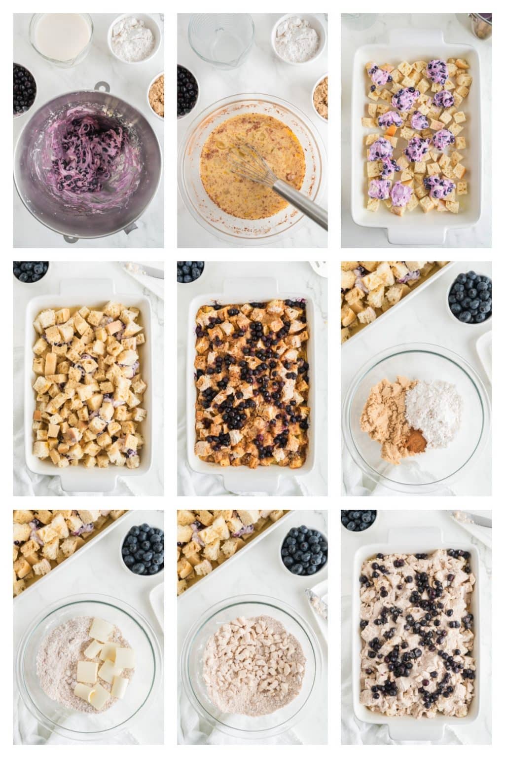 Blueberry French Toast Casserole - Noble Pig