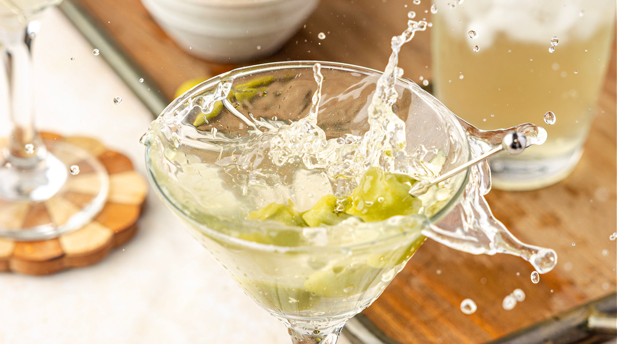 Extra Dirty Martini (Brine-First, Very Dirty Martini Recipe) | Noble Pig